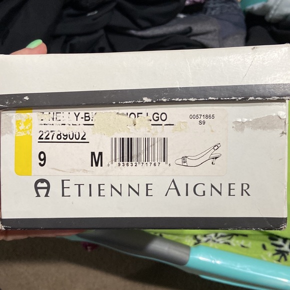 Etienne Aigner | Shoes | Etienne Aigner Logo Heals | Poshmark
